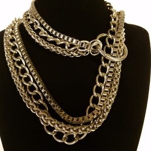 Vintage | Jewelry | Vintage Layering Multi Chain Necklace | Poshmark